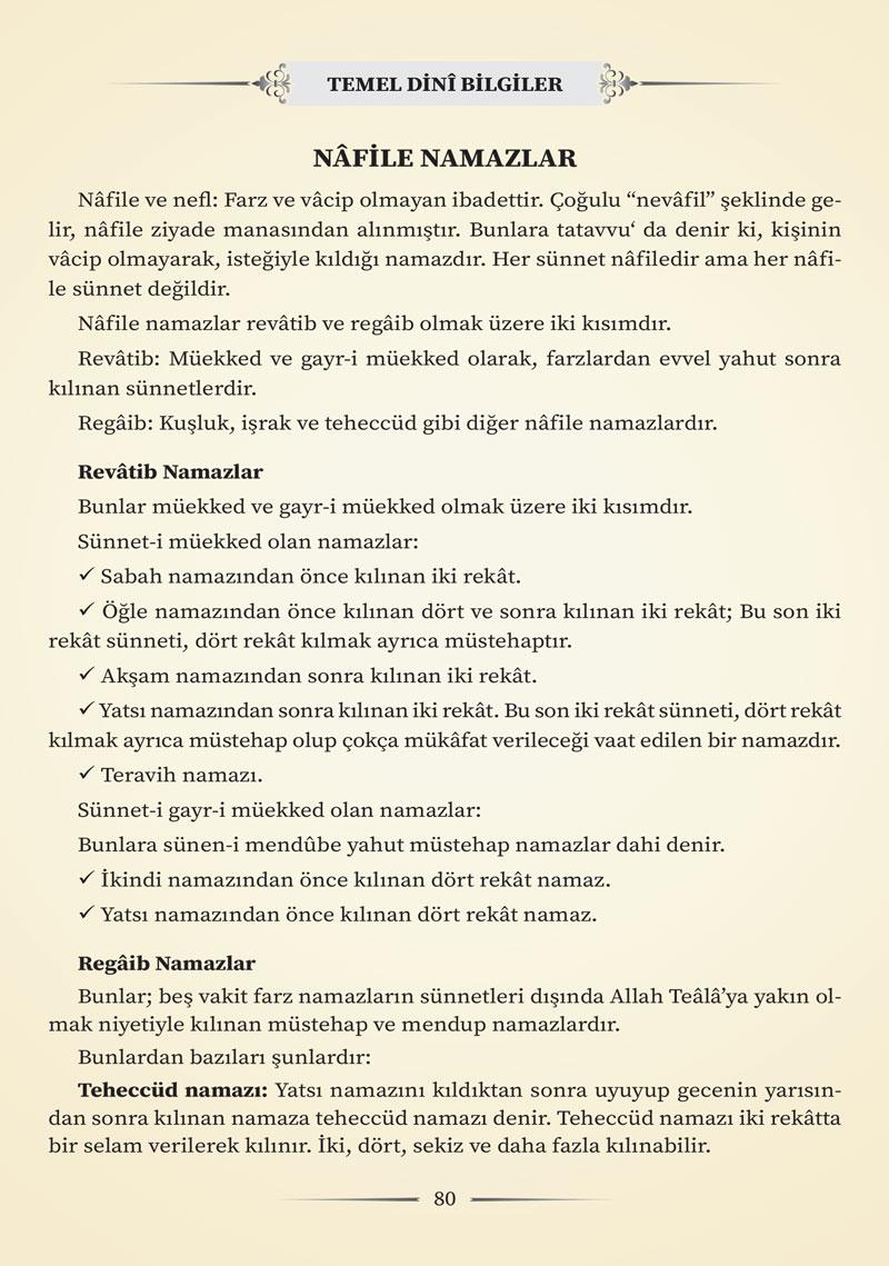 Temel Dini Bilgiler